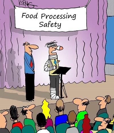 September 2017 Food Funny Cartoon Caption Contest | Food Processing