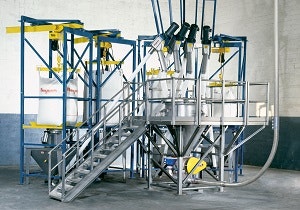 BFC Bulk Bag Dischargers At the Heart of Automated Bag Weigh Batching System | Food Processing