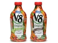 New Beverage Products: V8 Vegetable Juice Hint of Lime, Black Pepper ...