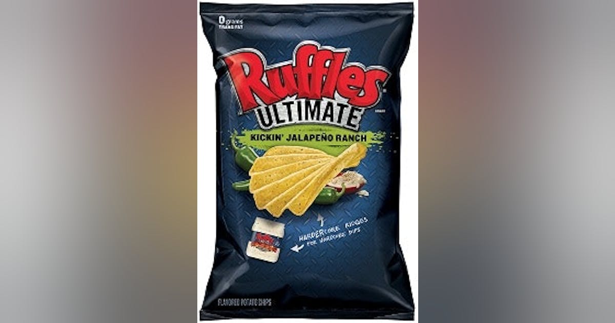 New Food Products Ruffles Ultimate Potato Chips Twice The Size Of