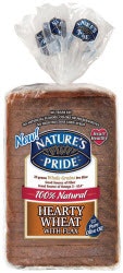 New Food Products | Nature's Pride Hearty Wheat Bread With Flax ...