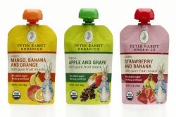 New Food Products | Peter Rabbit Organic Fruit Pouches Are Squishy ...