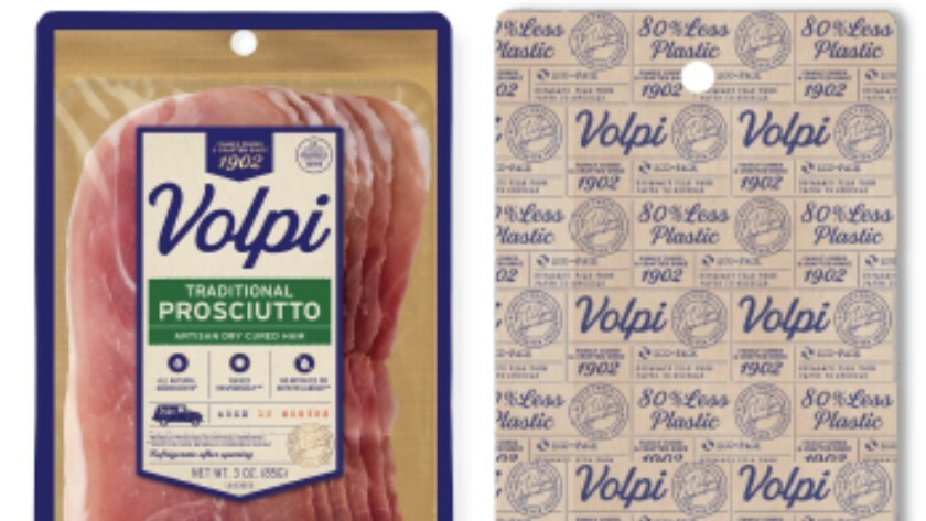 Volpi Foods Unveils New Pre-Sliced Cured Meats Paper-Based Packaging | Food Processing