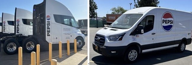 Pepsi Adding 50 Tesla Semis and 75 Ford E-Transit Electric Vans in ...