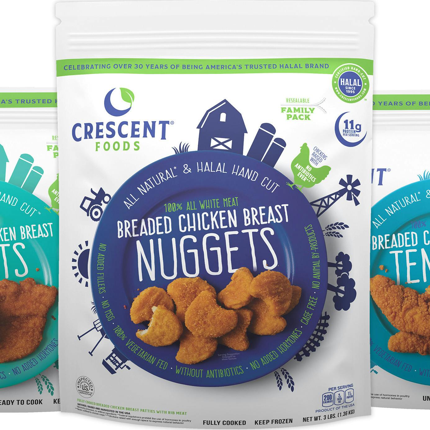 Crescent Foods Rolls Out Rebranded Chicken Packaging | Food Processing